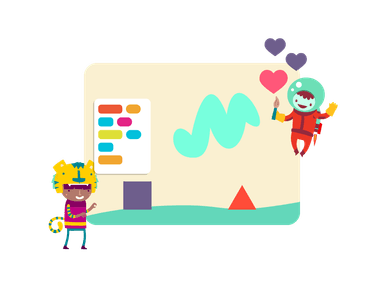 Hopscotch a programming app for kids to learn to code, make their own games, animations, art ...